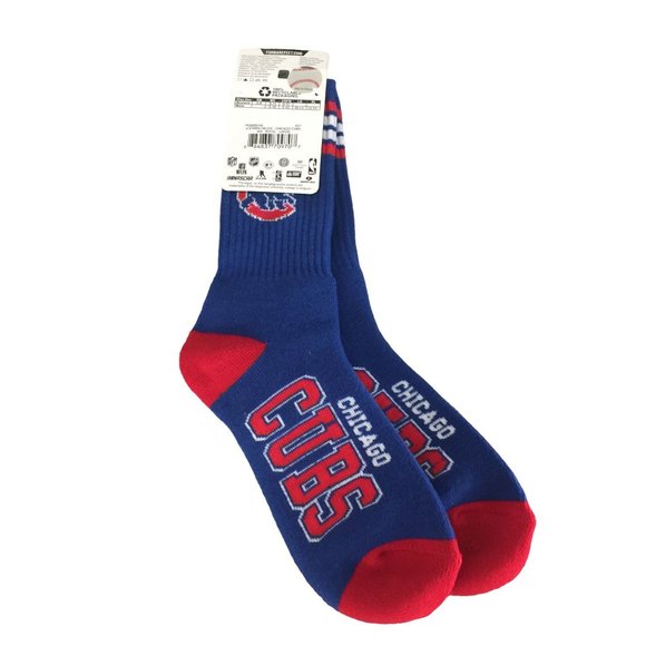 For Bare Feet | Underwear & Socks | Chicago Cubs 4 Stripe Deuce Mens ...
